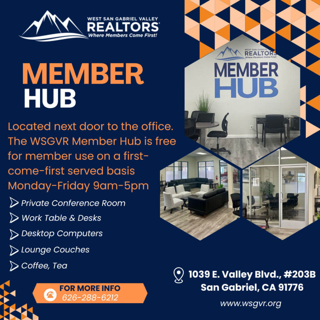MemberHUB - West San Gabriel Valley REALTORS®